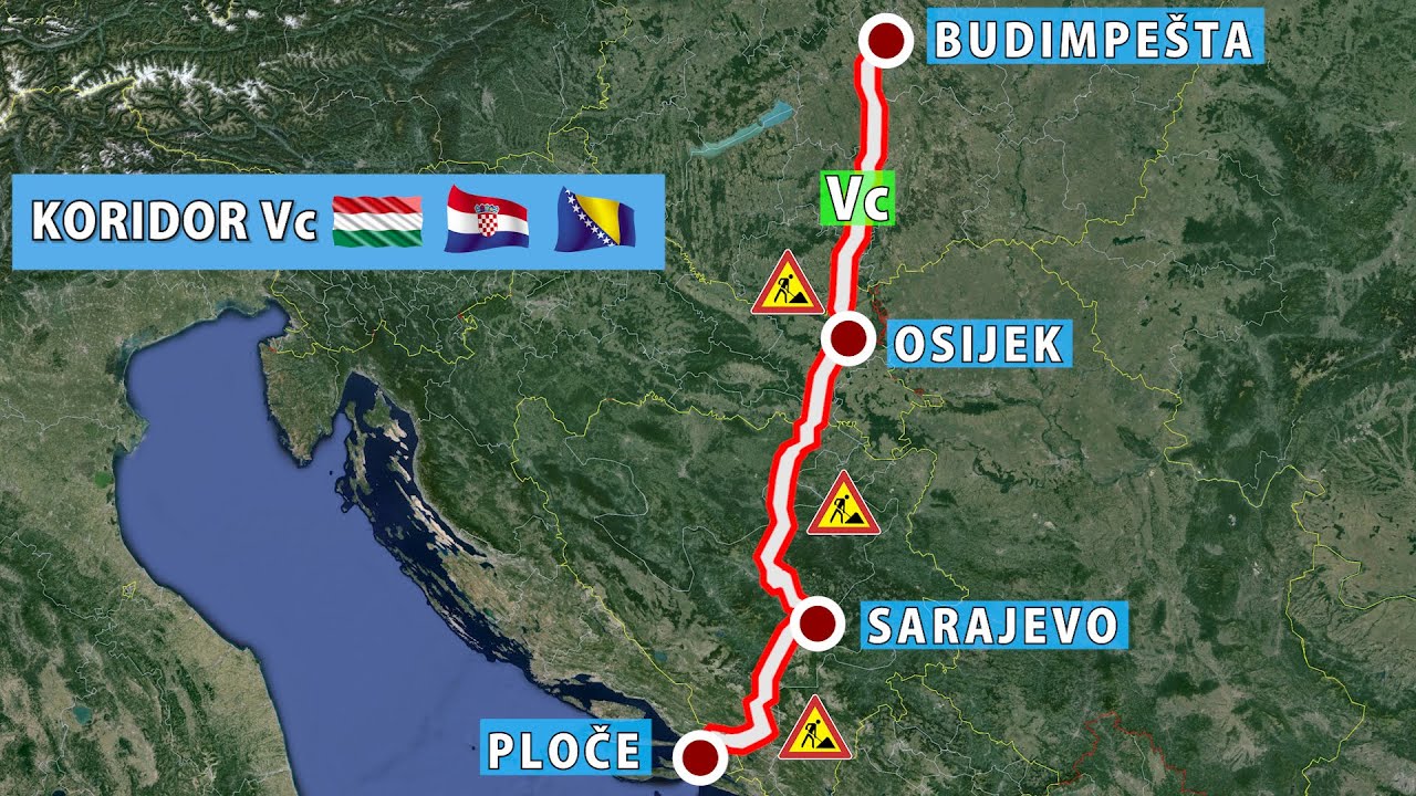 Hrvatska i Mađarska spajaju ceste: Koridor 5C u završnoj fazi