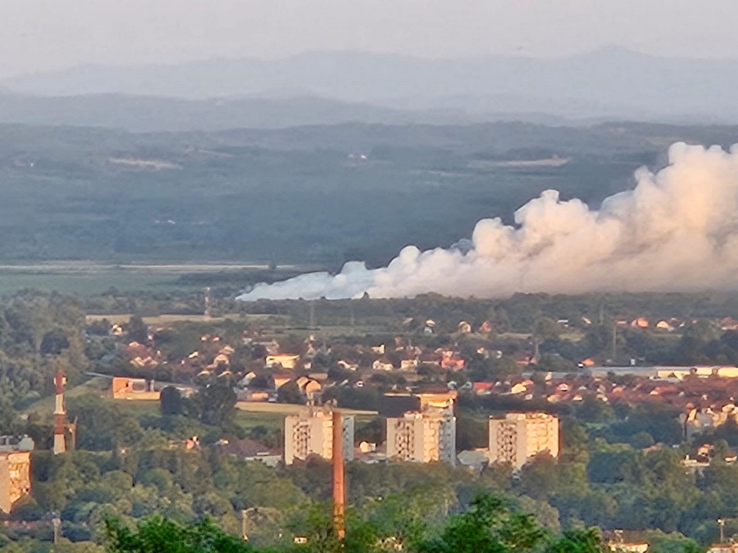 Slavonski Brod se probudio u otrovnoj izmaglici